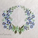 Forget-me-not Wreath Machine Embroidery Designs Set in Two - Etsy