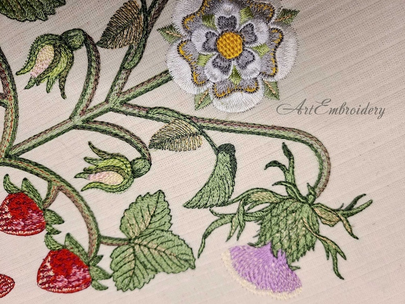 Floral Stomacher Machine Embroidery Design: 18th Century, Outlander ...