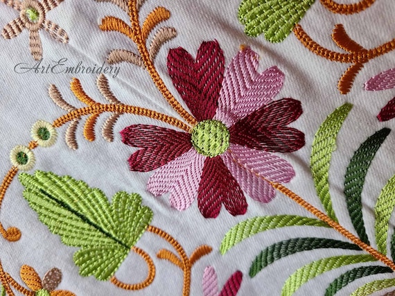 Outline Embroidery Designs For Tablecloth