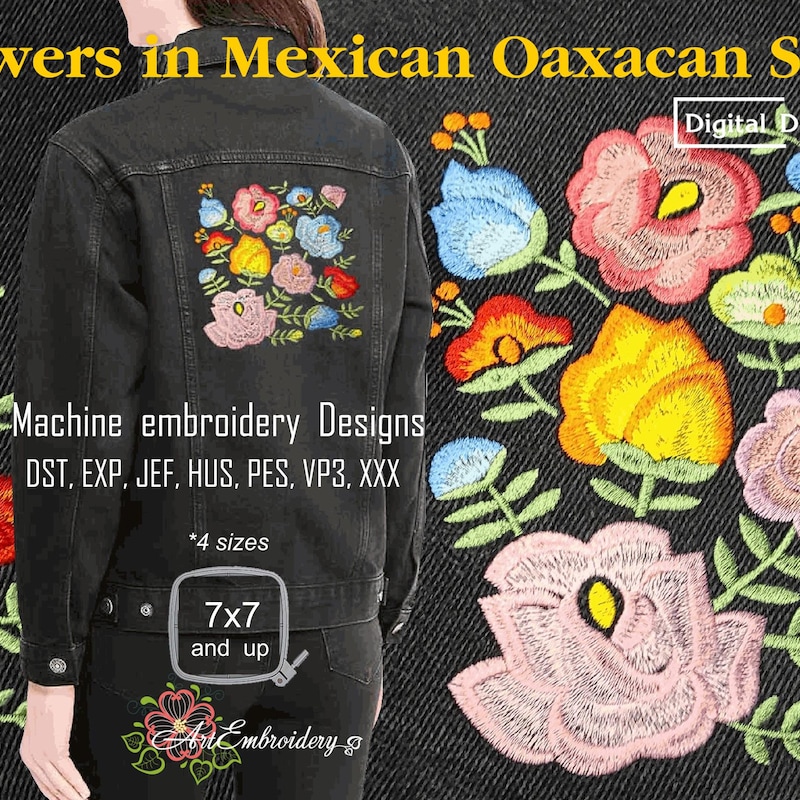 Oaxaca Embroidery - Etsy