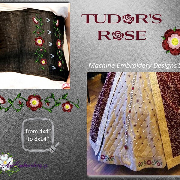 Tudor Rose - Etsy