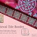 Medieval Scroll Border Machine Embroidery Historical Designs Set for ...