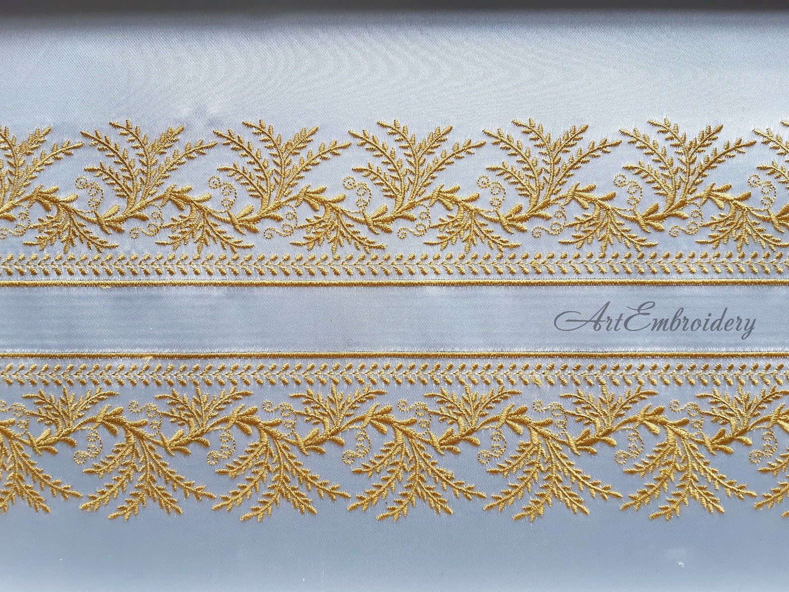 Wheat Borders - Machine Embroidery Designs Set - Etsy