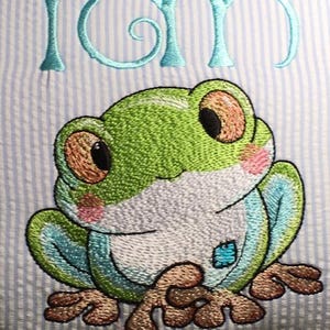 Tree Frog - Machine Embroidery Designs Set for a Babies and Children of ...