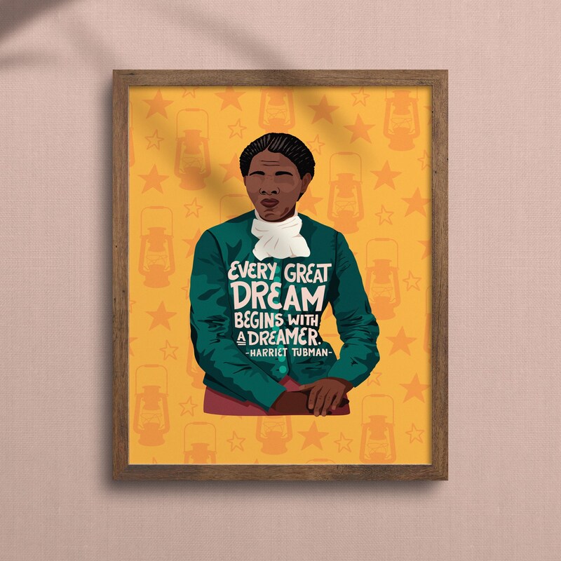 Harriet Tubman Poster - Etsy