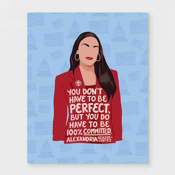 Alexandria Ocasio - Etsy