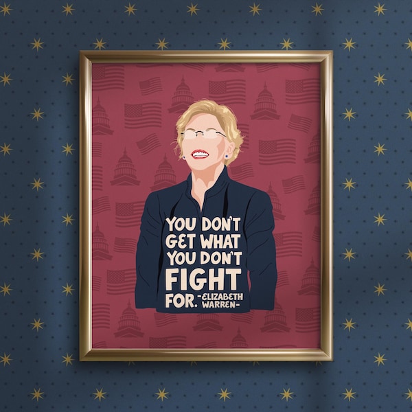Elizabeth Warren - Etsy