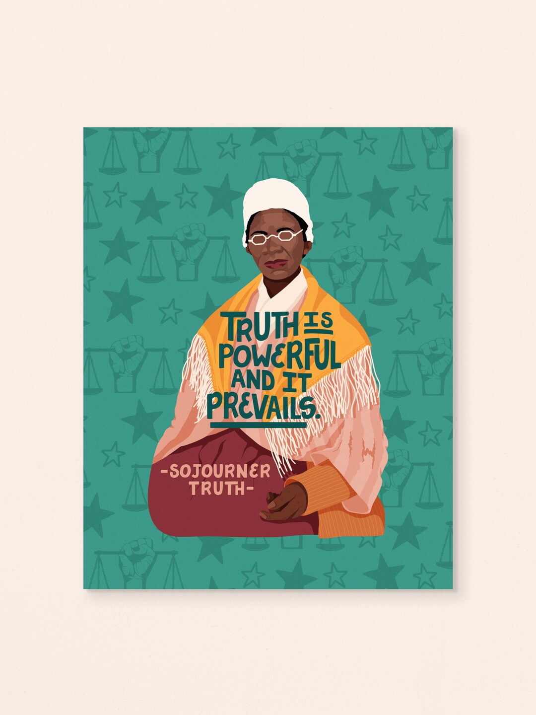 Sojourner Truth Quote Art Print: Abolitionist Wall Decor (8x10) - Etsy