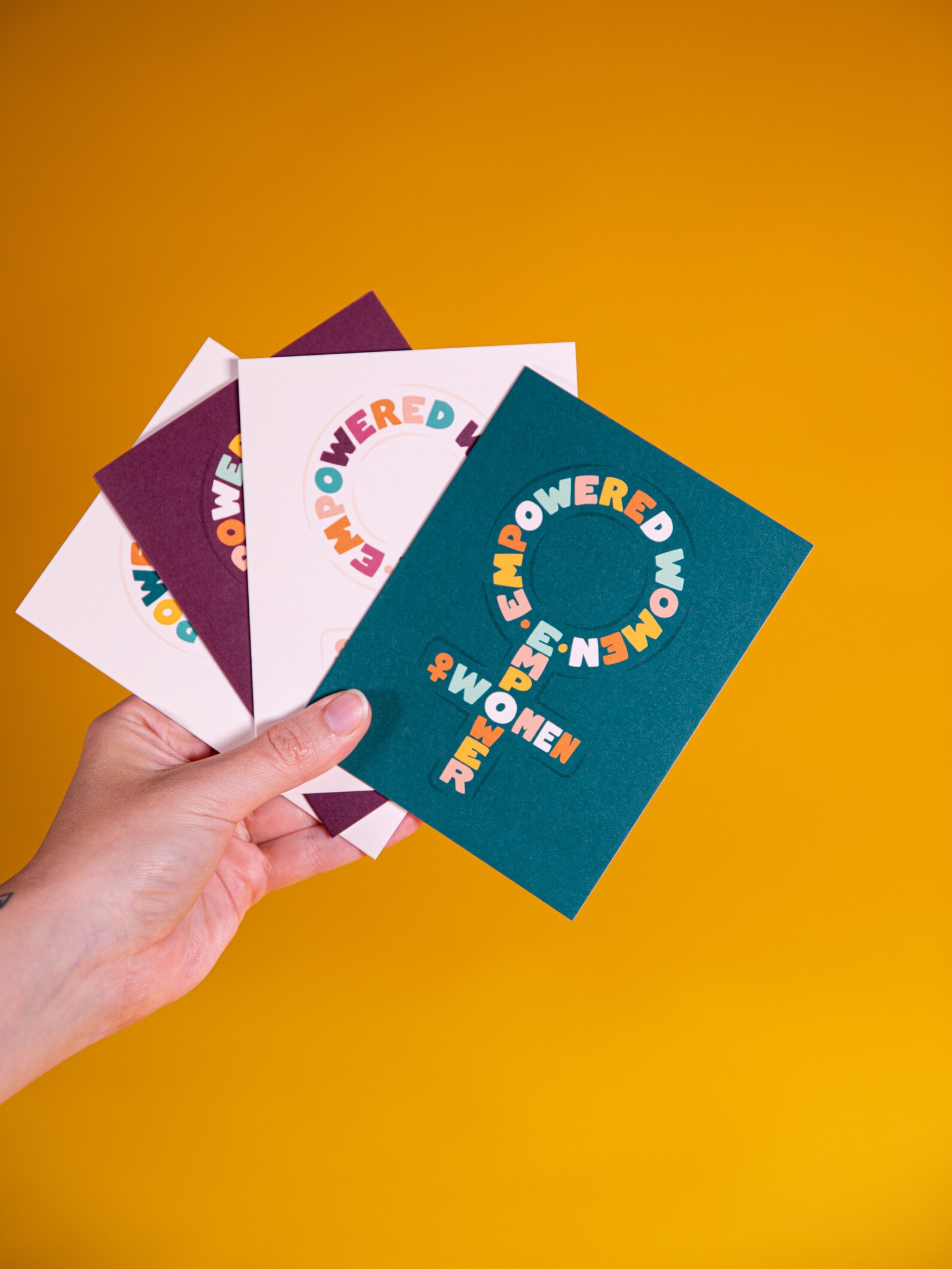 Empowered Women Note Card Stationery Set - Etsy