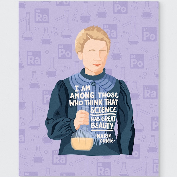 Marie Curie - Etsy