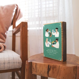 Women in Science Feminist STEM Illustration Wall Art Image | Etsy