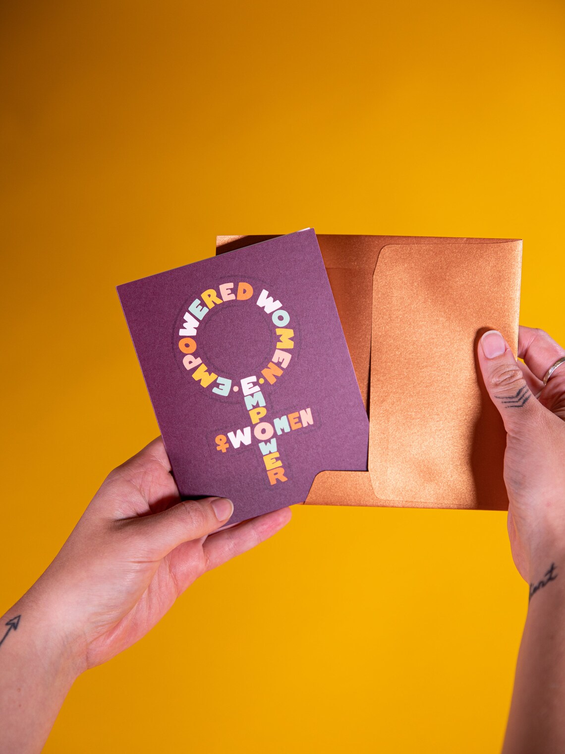 Empowered Women Note Card Stationery Set - Etsy