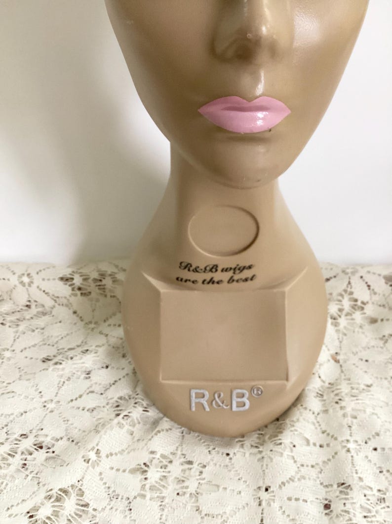 Vintage Mannequin Head Display/lady Head/ Hat Wig Display/lady ...