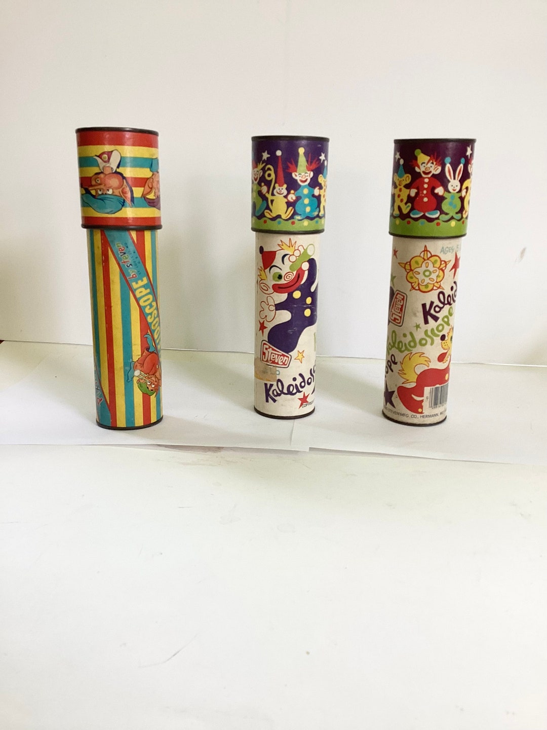 Vintage 1980 Kaleidoscopes(3) /three Vintage Kaleidoscope - Etsy