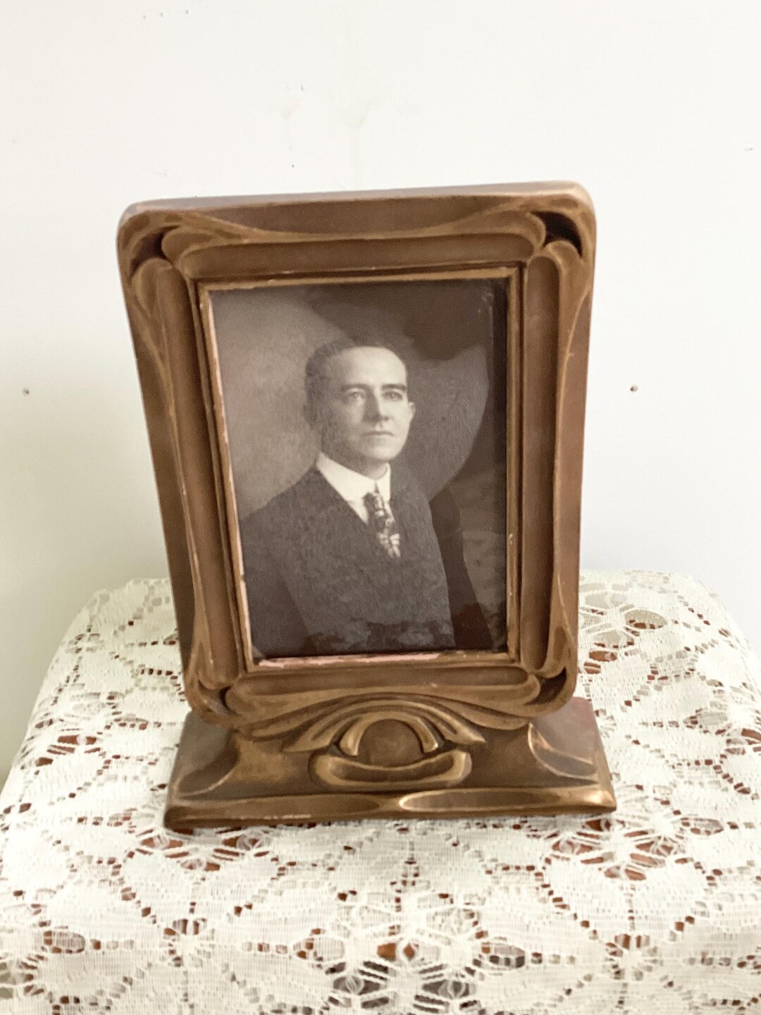 Antique Art Nouveau 1920s Wood Picture Frame - Etsy