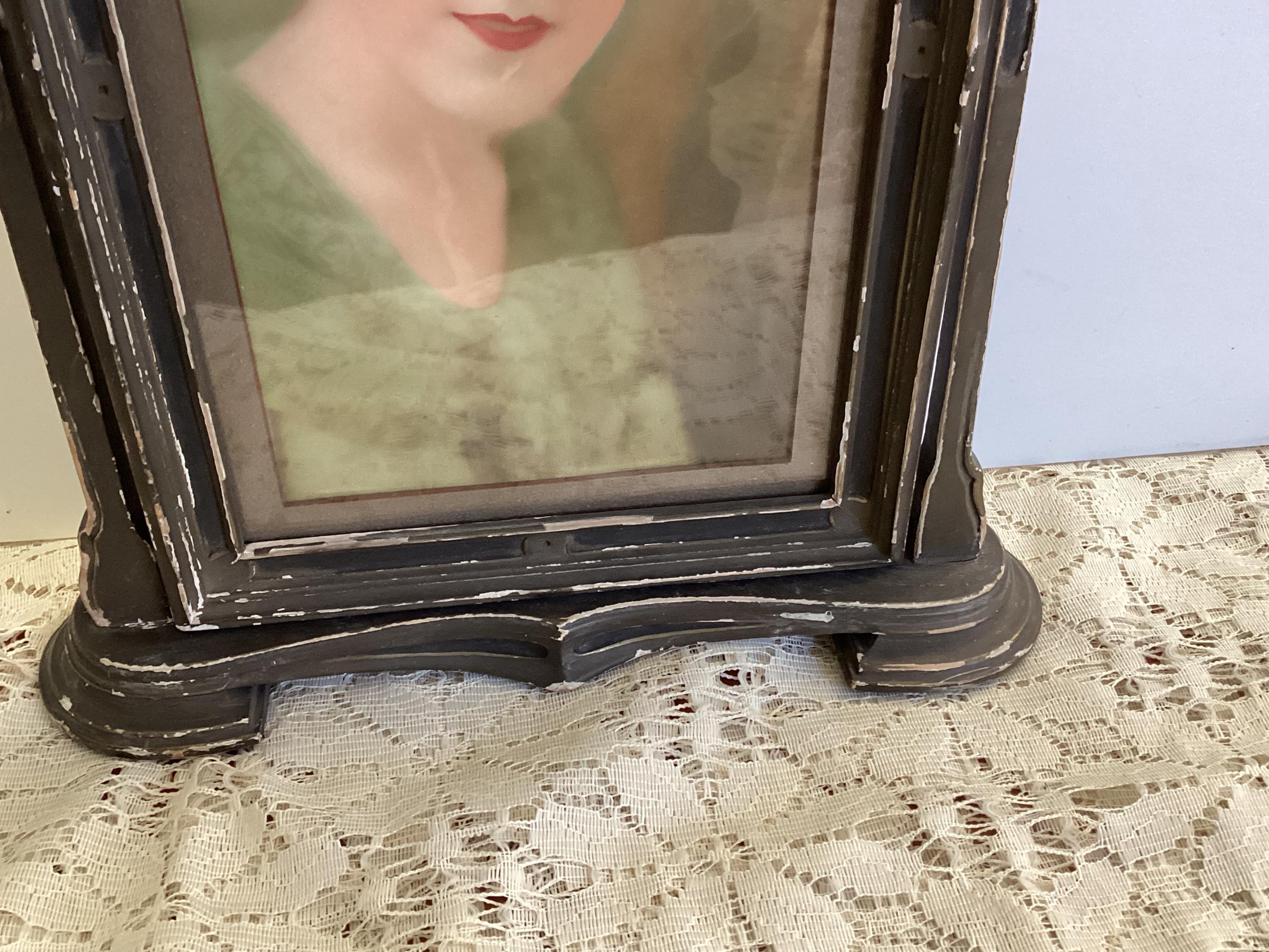 Vintage Art Deco Swing Picture Frame/1920's Art Deco Picture Frame ...