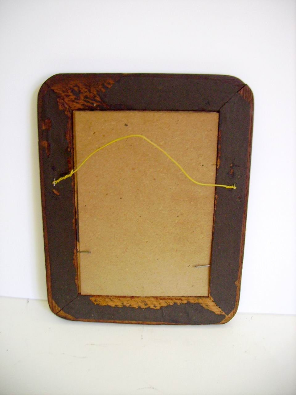 Antique cupid Awake Print in Original Antique Frame With Hearts and ...