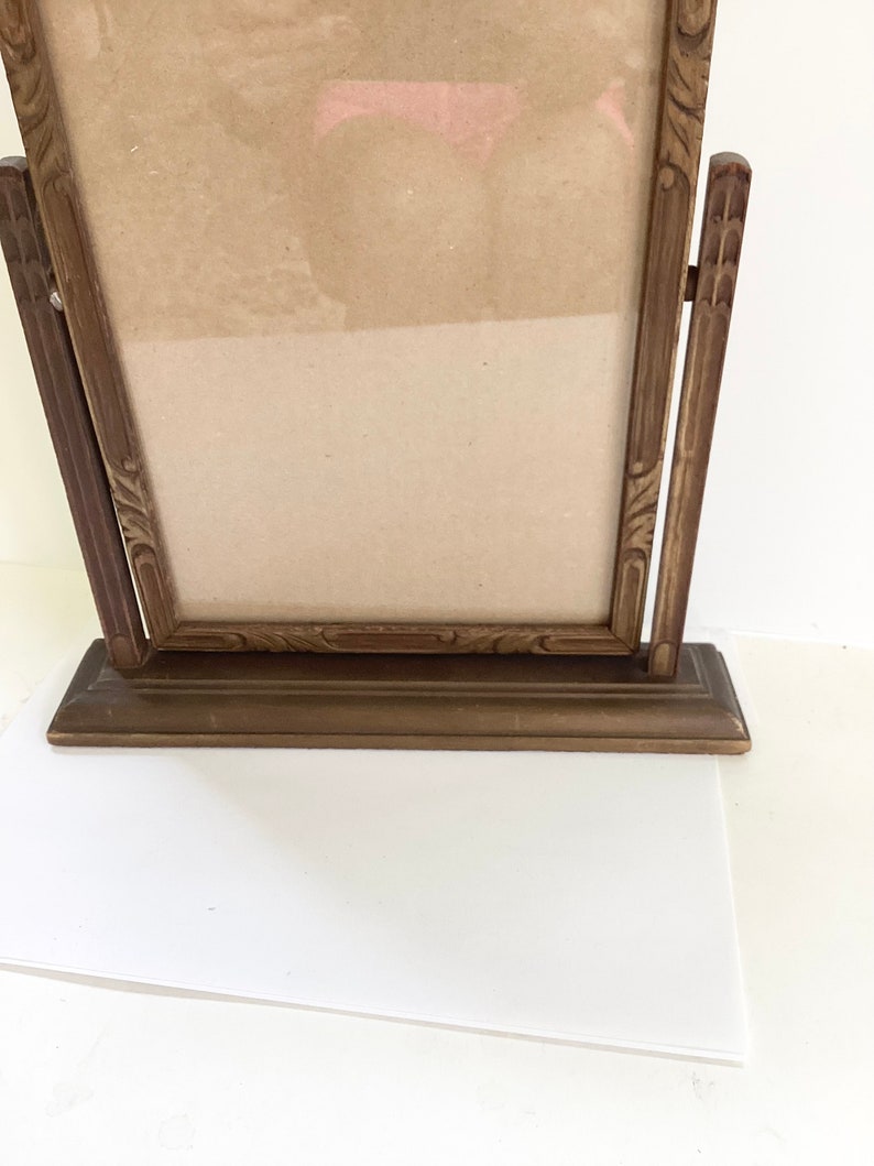 Vintage Art Deco Swing Picture Frame/1920's Art Deco Picture Frame ...