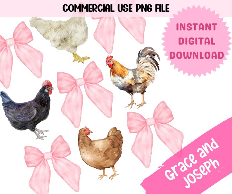 Coquette Chicken PNG Chicken Mama PNG Coquette Shirt Digital Download ...