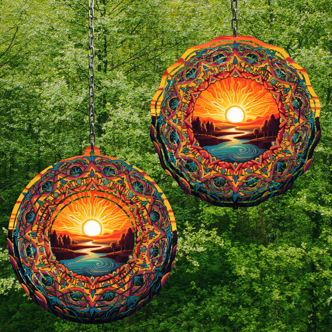 Sunset Wind Spinner Wind Spinner Png Wind Spinner Sublimation Designs ...