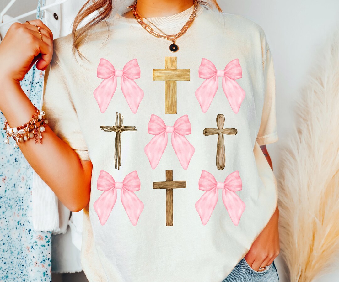 Coquette Cross PNG Christian Mama PNG Coquette Shirt Digital Download ...
