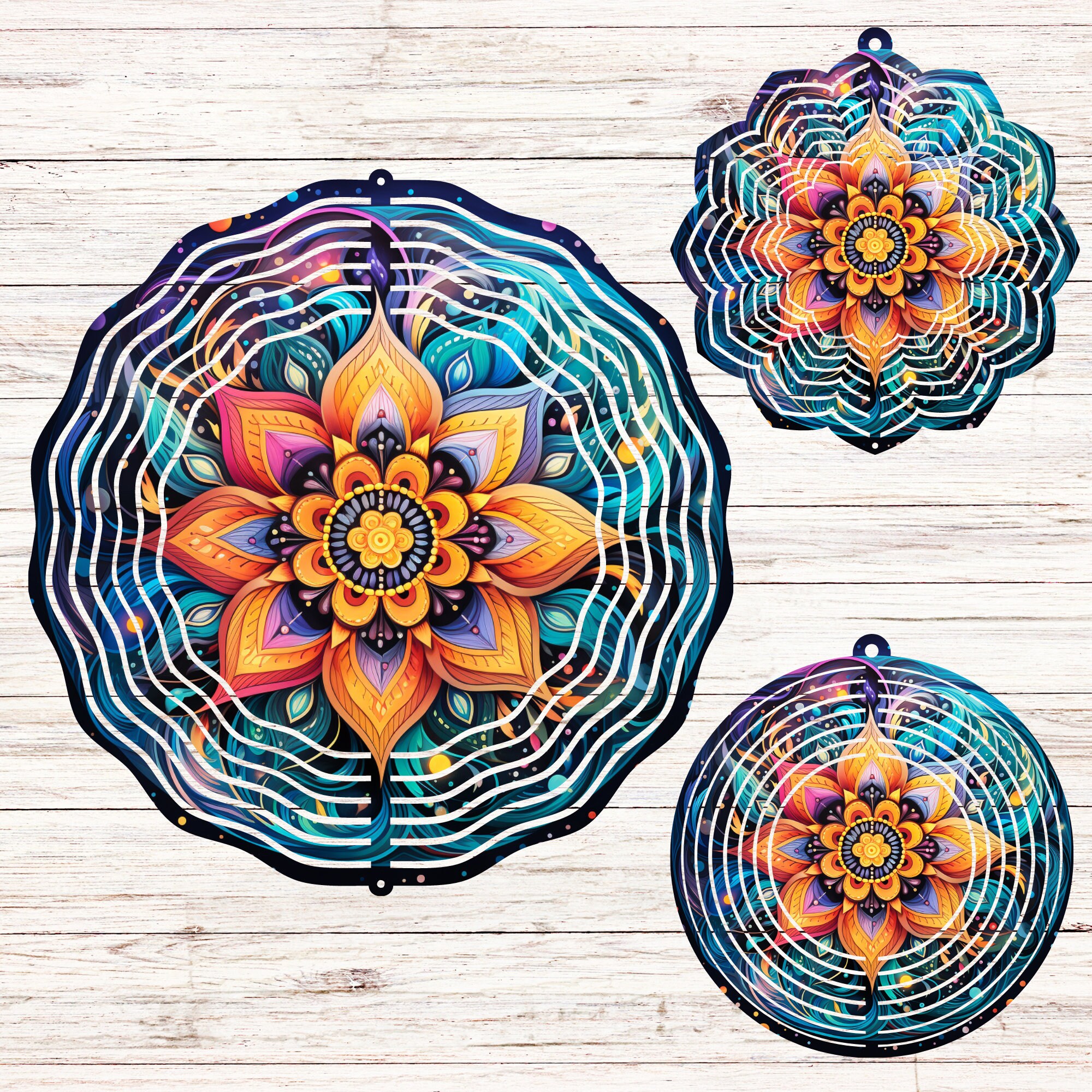 Rainbow Wind Spinner Wind Spinner Png Wind Spinner Sublimation - Etsy