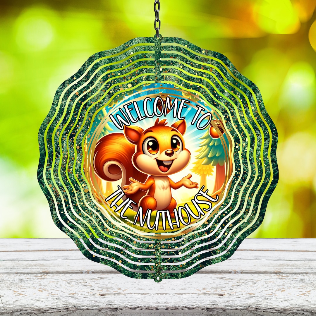 Welcome to the Nuthouse Wind Spinner Png Squirrel Wind Spinner ...