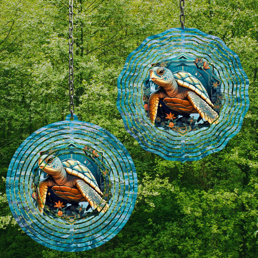 Turtle Wind Spinner Png Wind Spinner Png Wind Spinner Sublimation ...