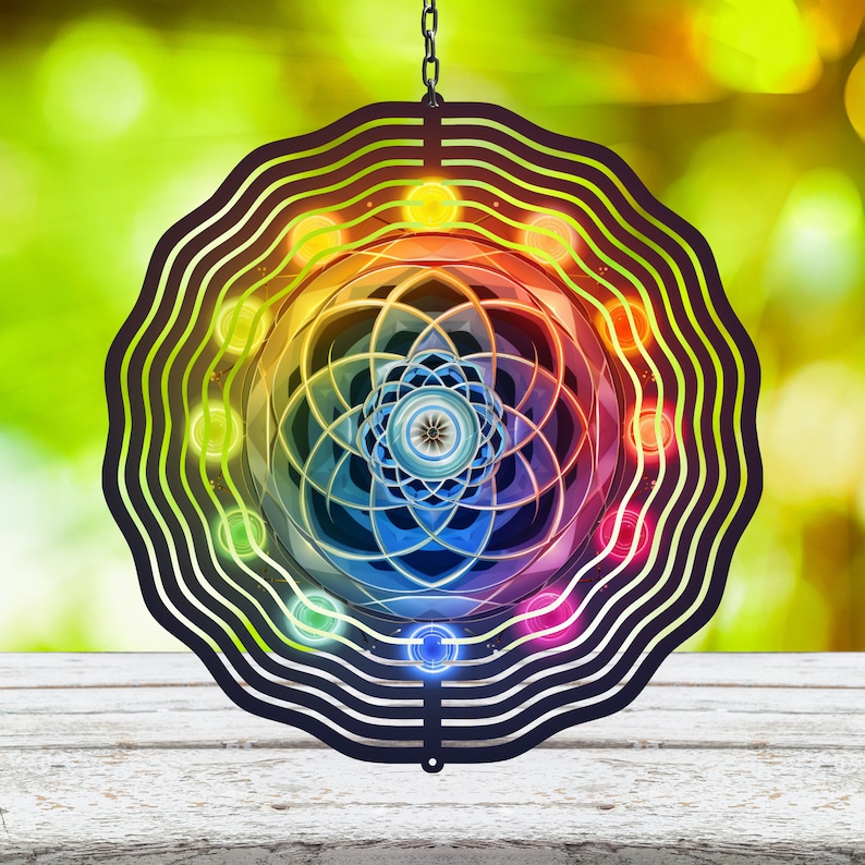Chakra Wind Spinner Wind Spinner Png Wind Spinner Sublimation Designs ...