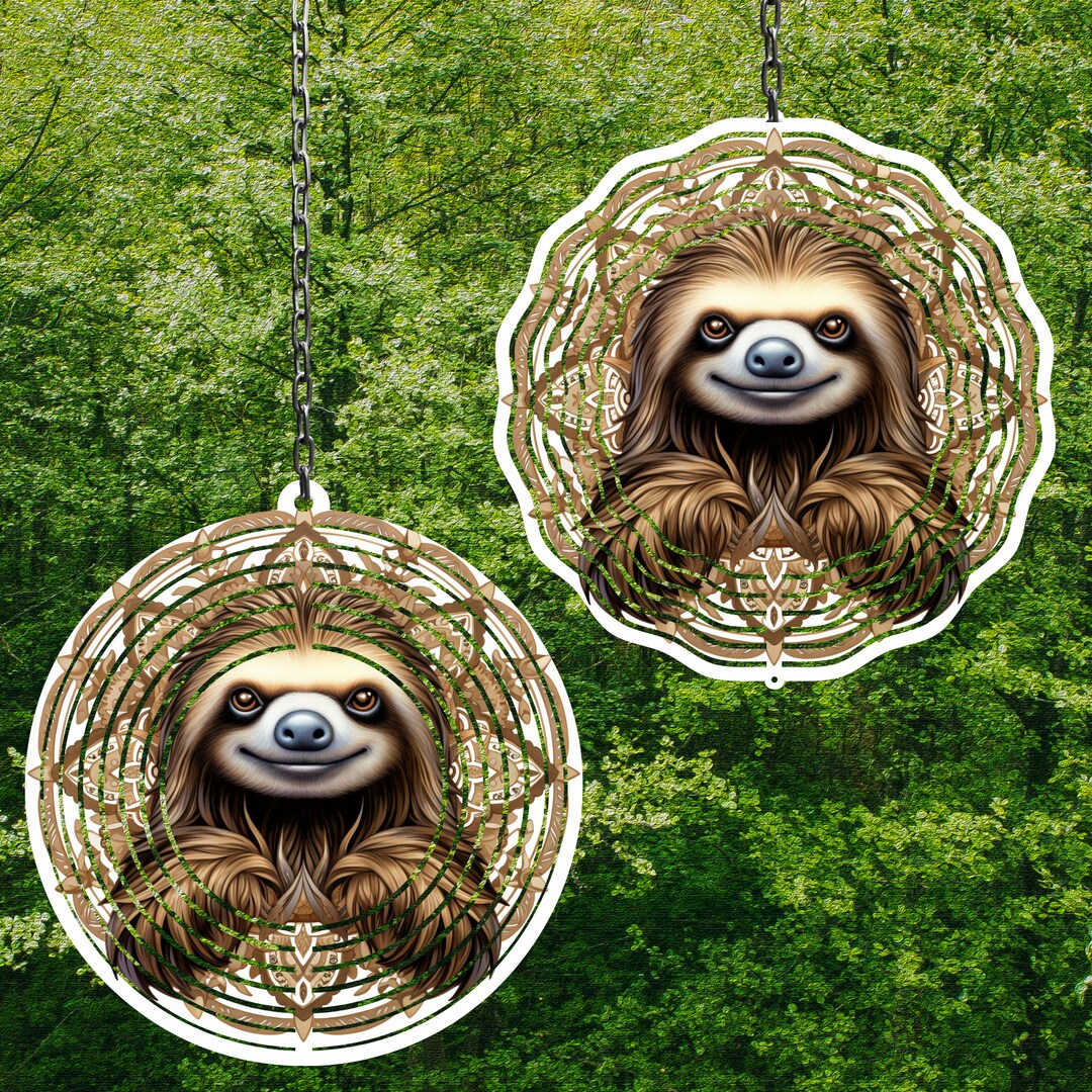 Sloth Wind Spinner Wind Spinner Png Wind Spinner Sublimation Designs ...