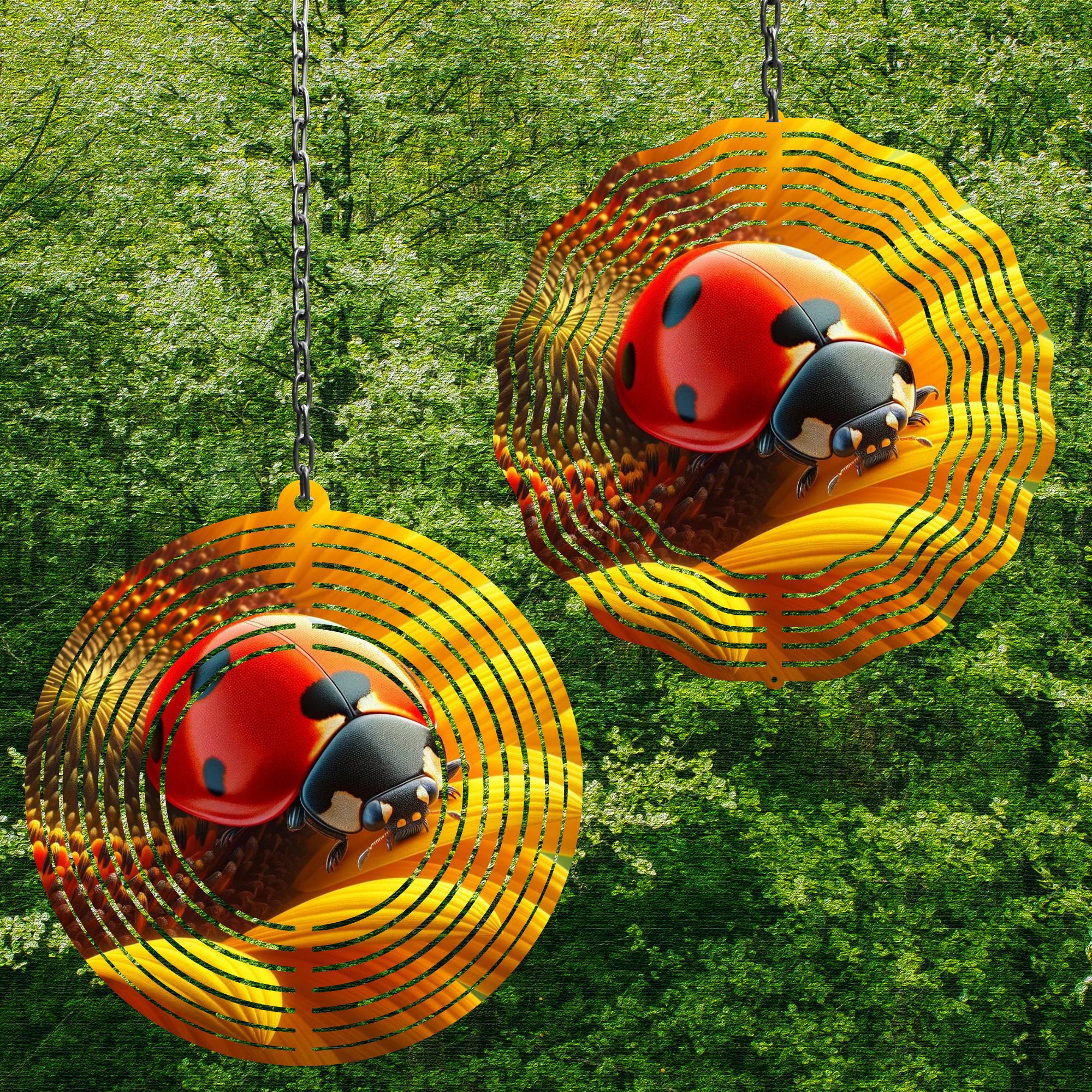 Ladybug Wind Spinner Wind Spinner Png Wind Spinner Sublimation Designs ...