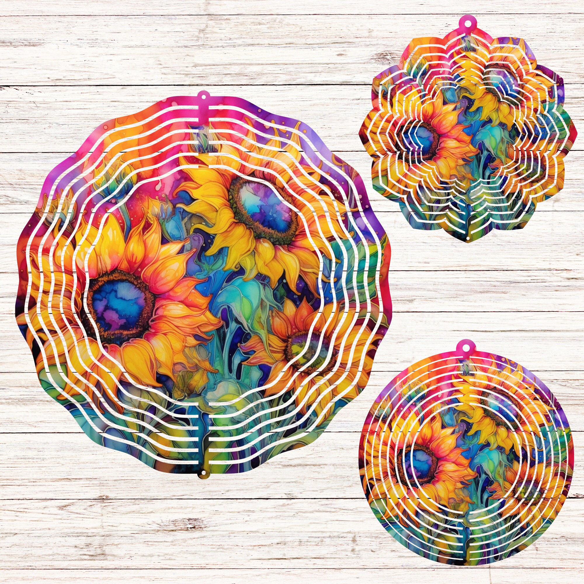 Alcohol Ink Wind Spinner Wind Spinner Png Wind Spinner - Etsy