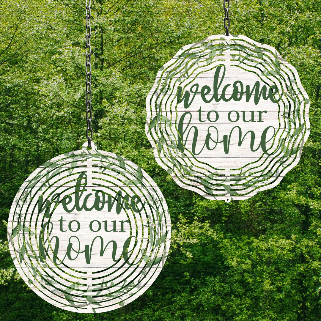 Welcome Wind Spinner Png Eucalyptus Wind Spinner Designs Wind Spinner ...