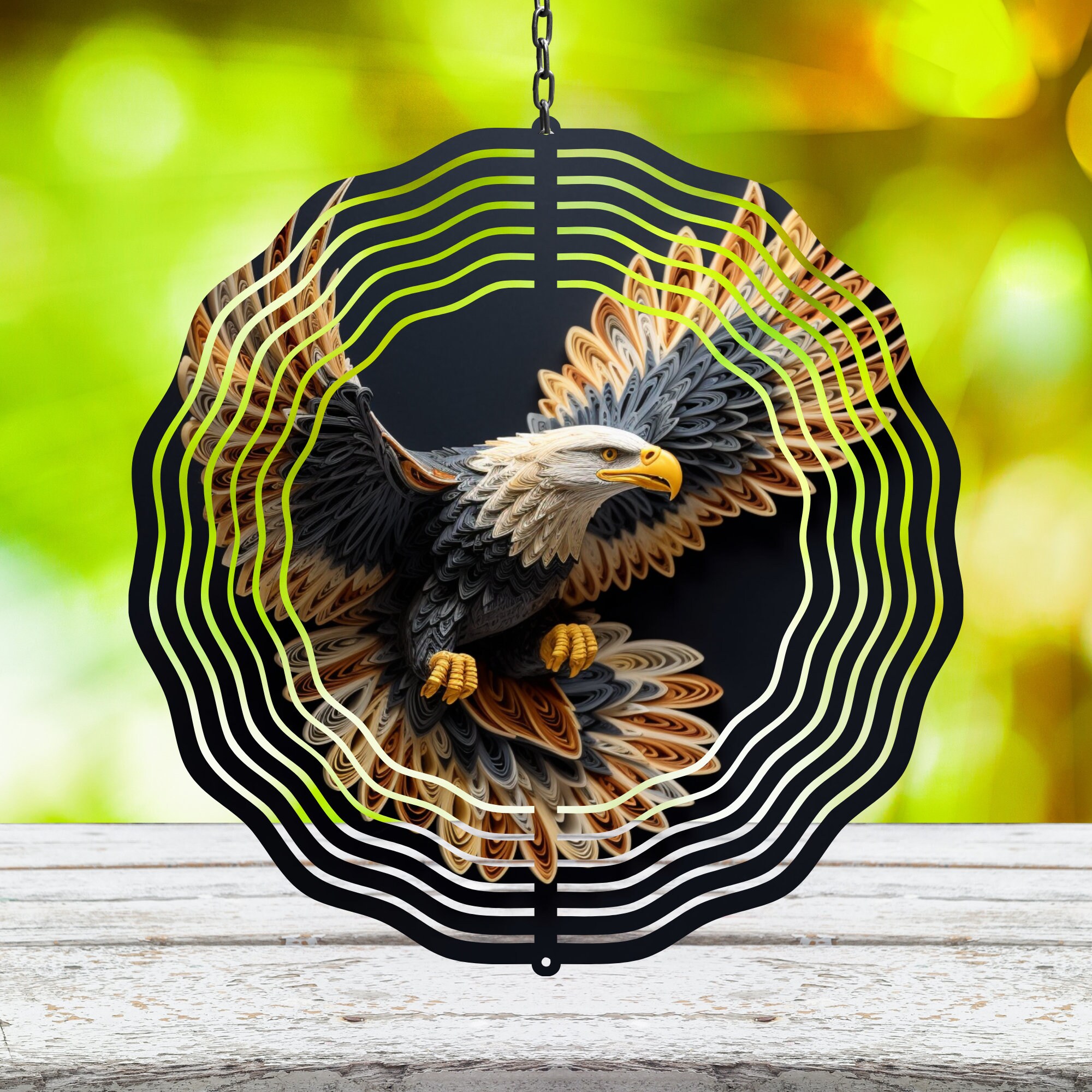 Eagle Wind Spinner Wind Spinner Png Wind Spinner Sublimation - Etsy