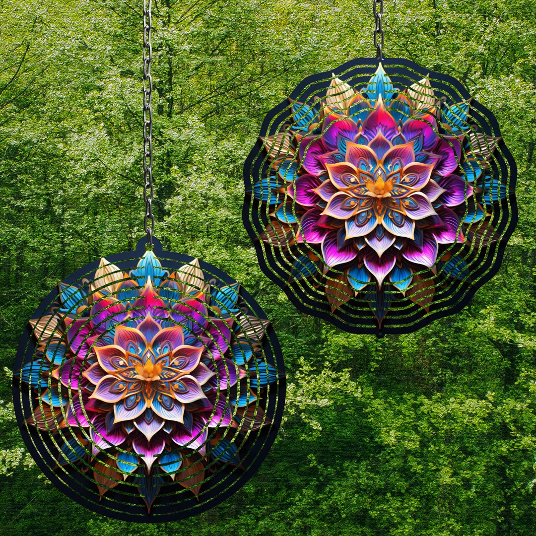 Lotus Wind Spinner Wind Spinner Png Wind Spinner Sublimation Designs ...