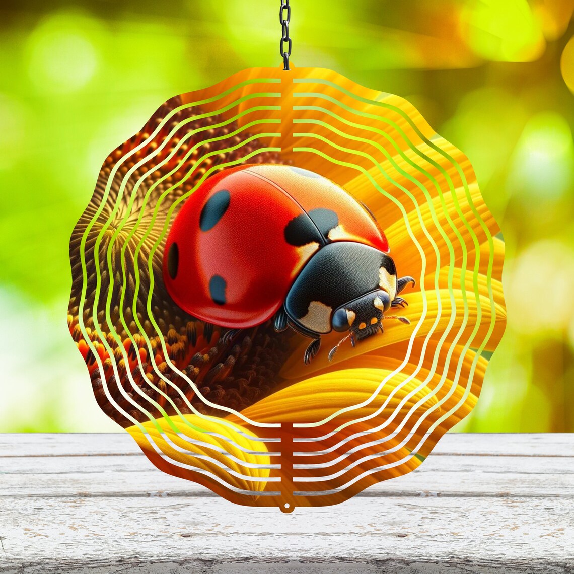 Ladybug Wind Spinner Wind Spinner Png Wind Spinner Sublimation Designs ...