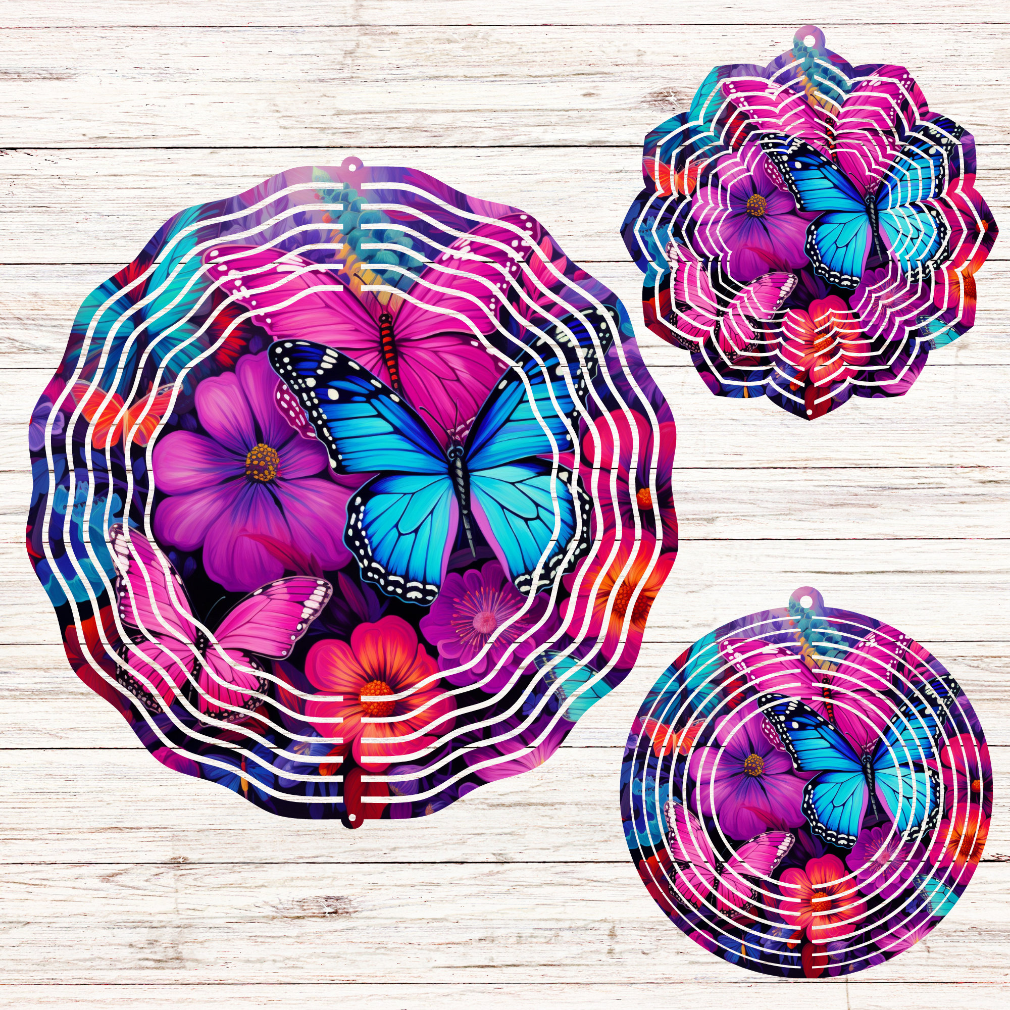 Butterfly Wind Spinner Wind Spinner Png Wind Spinner - Etsy