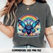 Mothman Png Cute Rainbow Mothman Png Instant Digital Download ...
