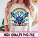 Mothman Png Cute Rainbow Mothman Png Instant Digital Download ...