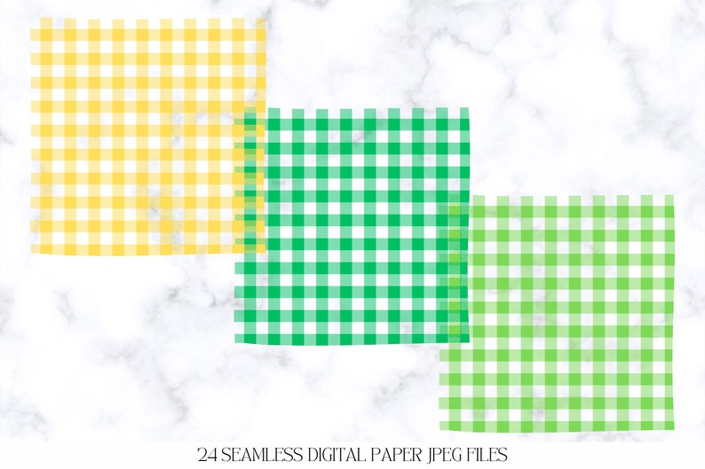 Picnic Gingham Digital Paper Transparent Gingham Textures Digital Paper ...