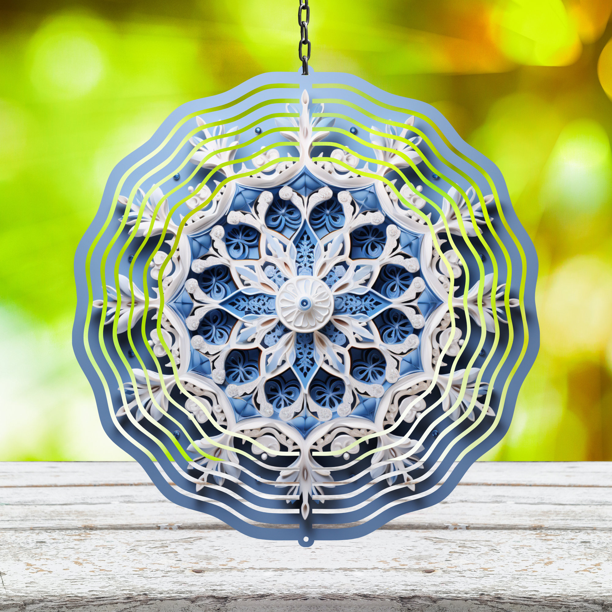 Snowflake Wind Spinner Wind Spinner Png Wind Spinner - Etsy