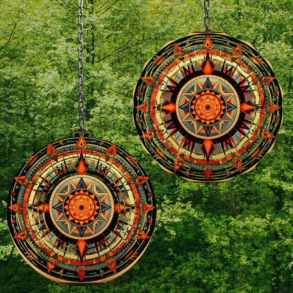 Native Wind Spinner - Etsy