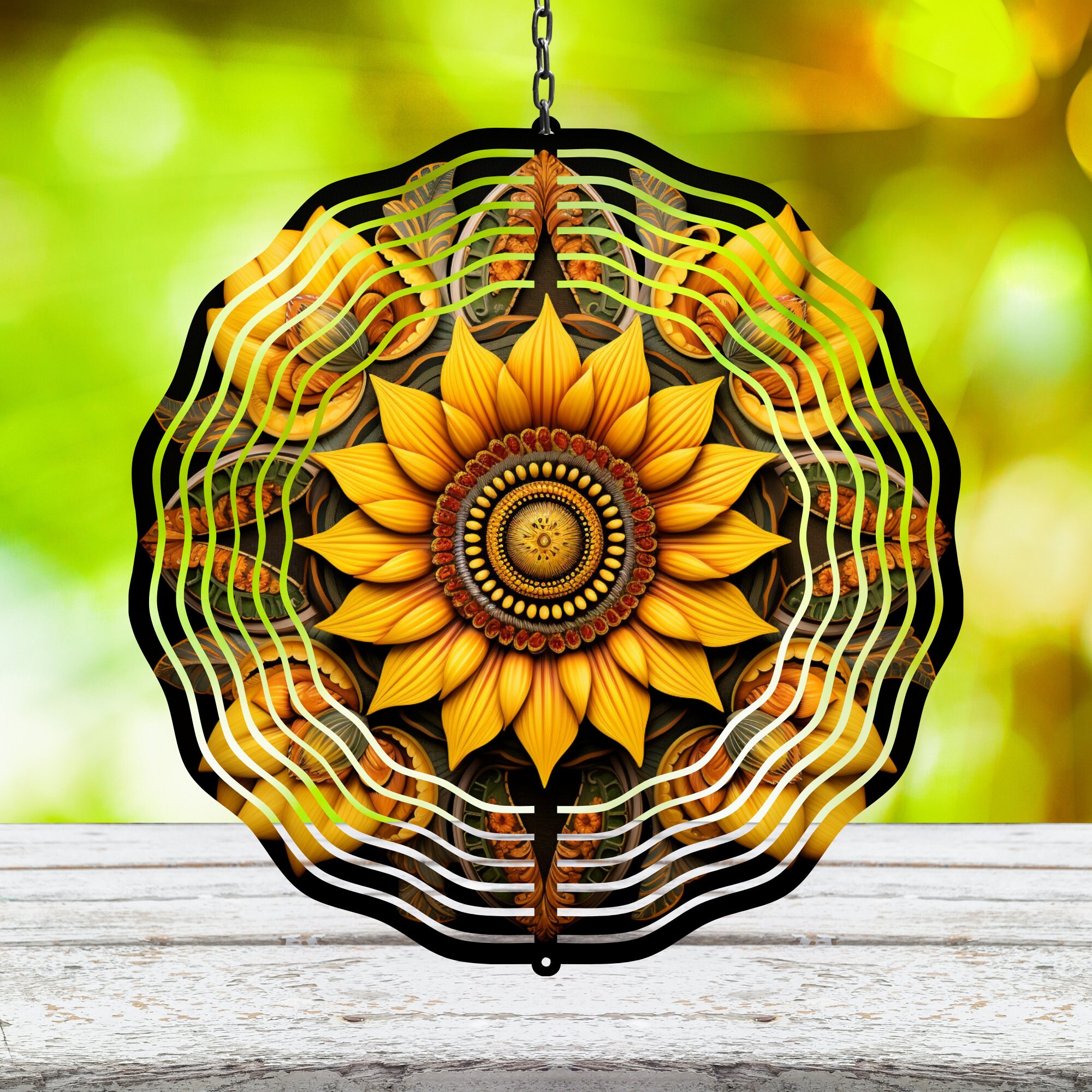 Sunflower Spinner Wind Spinner Wind Spinner Png Wind Spinner - Etsy