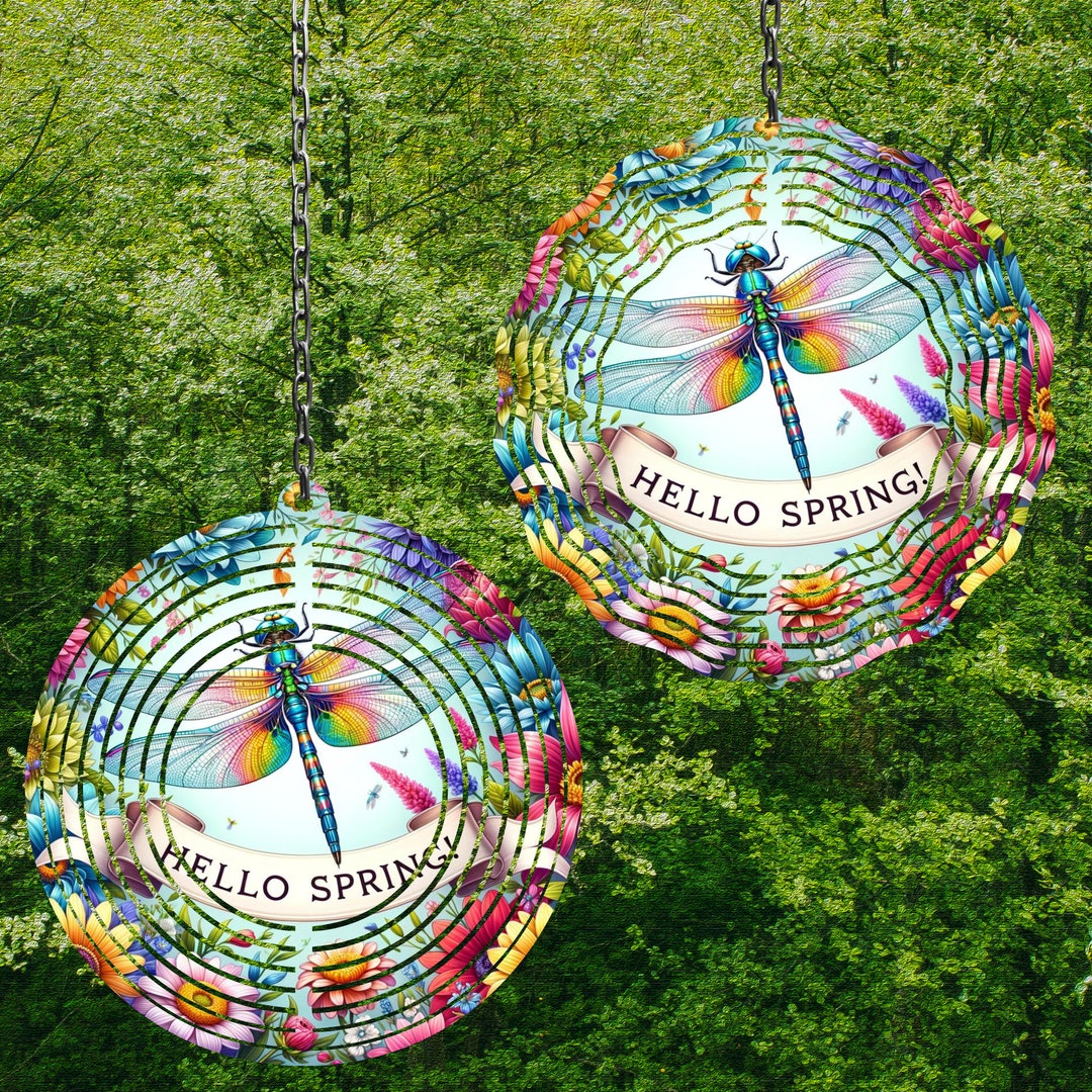 Hello Spring Wind Spinner Png Welcome Wind Spinner Designs Wind Spinner ...