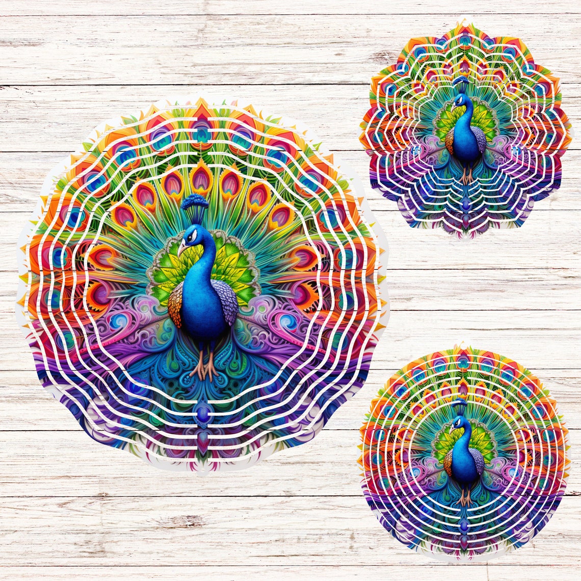 Peacock Wind Spinner Wind Spinner Png Wind Spinner Sublimation Designs ...