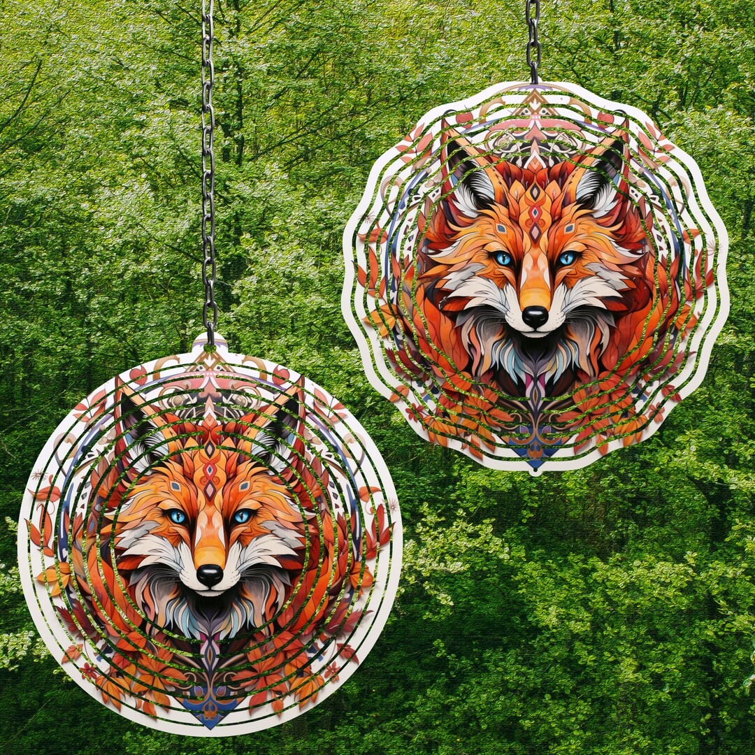 Fox Wind Spinner Wind Spinner Png Wind Spinner Sublimation Designs Wind ...