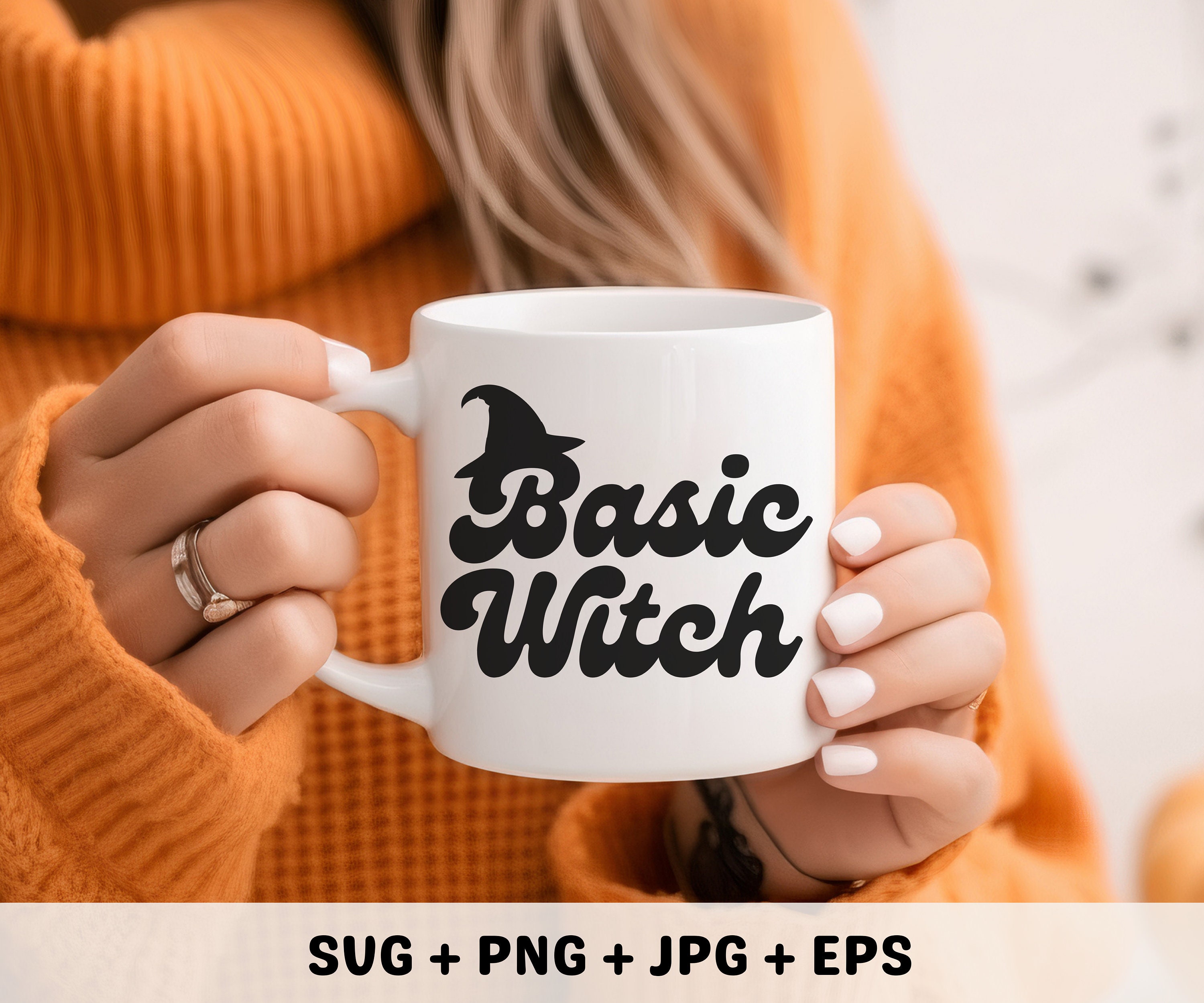 Basic Witch Svg Spooky Svg Witch SVG Witchy Svg Magic Svg Goth Svg Mystical Svg Spooky Season ...