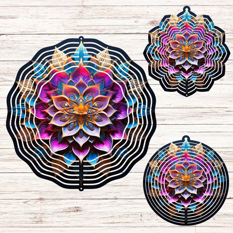 Lotus Wind Spinner Wind Spinner Png Wind Spinner Sublimation Designs ...