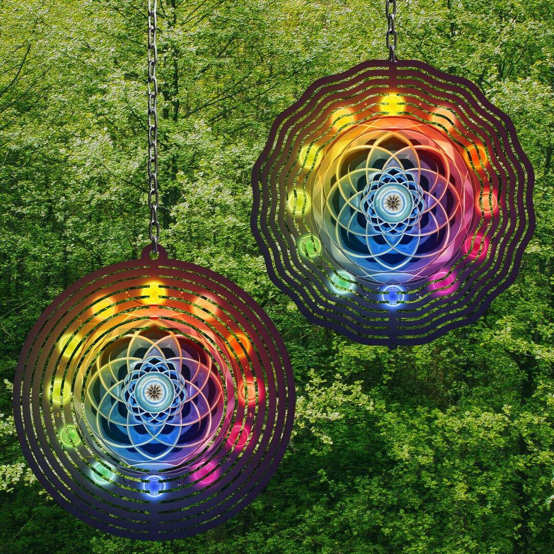 Chakra Wind Spinner Wind Spinner Png Wind Spinner Sublimation Designs ...