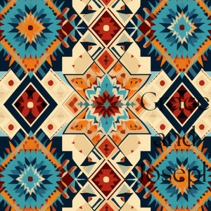 Moroccan Rug Digital Paper Seamless Arabesque Textures Instant Digital ...